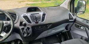 Grey Ford Transit Custom 2016 in Vilnius, with an engine capacity of 2.20 L and mileage of 131 thousand km for 13000 €, photo 15 on AUTOMOTO.COM.LV