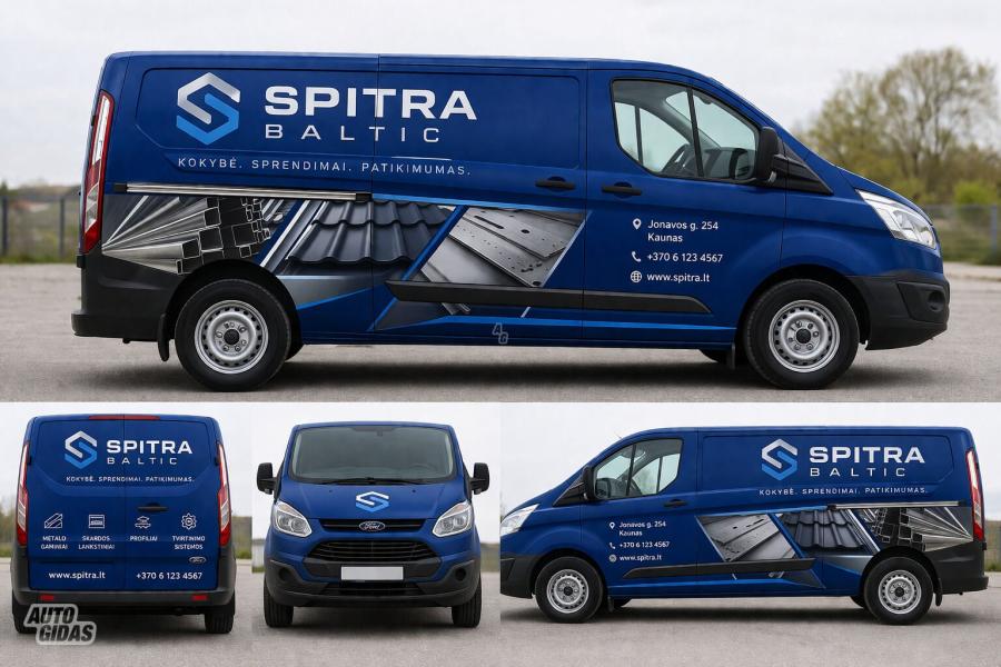 Ford Transit Custom 2013 Klaipėda, ar dzinēja tilpumu 2.20 L un nobraukumu 336 tūkst. km par 7250 €, foto 6 vietnē AUTOMOTO.COM.LV