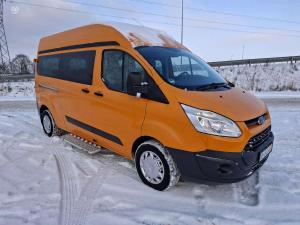 Orange Ford Transit Custom 2016 in Marijampole, with an engine capacity of 2.00 L and mileage of 221 thousand km for 11700 €, photo 2 on AUTOMOTO.COM.LV