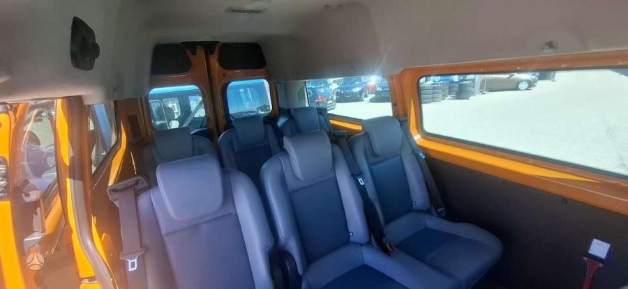 Orange Ford Transit Custom 2016 in Marijampole, with an engine capacity of 2.00 L and mileage of 221 thousand km for 12500 €, photo 12 on AUTOMOTO.COM.LV