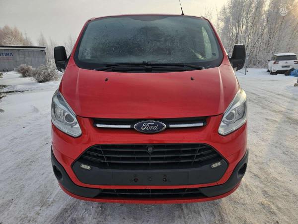 Sarkans Ford Transit Custom 2015 Pakruojis, ar dzinēja tilpumu 2.20 L un nobraukumu 254 tūkst. km par 5600 €, foto 3 vietnē AUTOMOTO.COM.LV