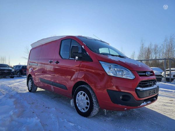 Sarkans Ford Transit Custom 2015 Pakruojis, ar dzinēja tilpumu 2.20 L un nobraukumu 254 tūkst. km par 5600 €, foto 2 vietnē AUTOMOTO.COM.LV