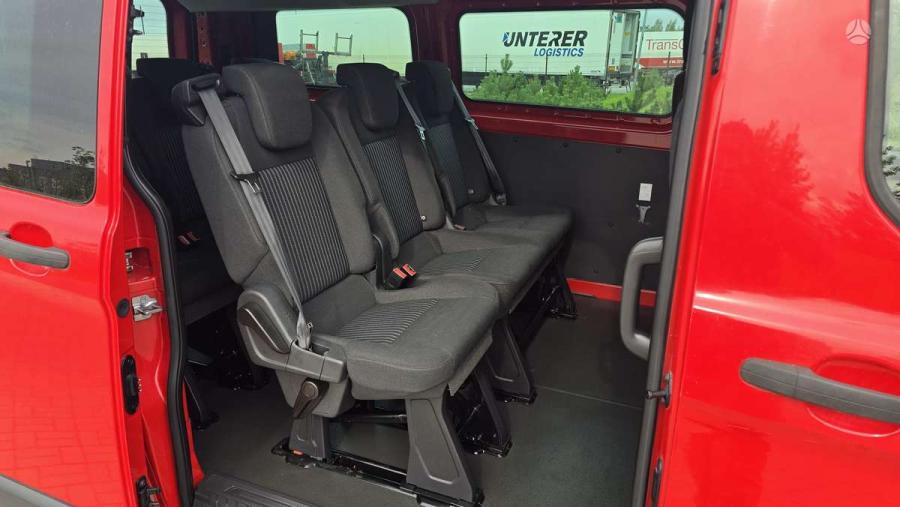 Sarkans Ford Transit Custom 2015 Panevēža, ar dzinēja tilpumu 2.20 L un nobraukumu 223 tūkst. km par 9500 €, foto 16 vietnē AUTOMOTO.COM.LV