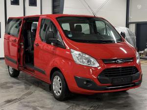 Sarkans Ford Transit Custom 2016 Marijampole, ar dzinēja tilpumu 2.00 L un nobraukumu 254 tūkst. km par 12400 €, foto  vietnē AUTOMOTO.COM.LV