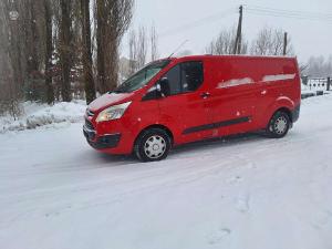 Red Ford Transit Custom 2016 in Taurage, with an engine capacity of 0.00 L and mileage of 167 thousand km for 5500 €, photo  on AUTOMOTO.COM.LV