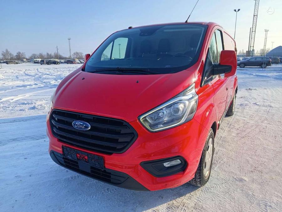 Sarkans Ford Transit Custom 2020 Marijampole, ar dzinēja tilpumu 2.00 L un nobraukumu 280 tūkst. km par 9400 €, foto 2 vietnē AUTOMOTO.COM.LV