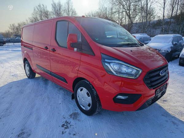 Red Ford Transit Custom 2020 in Marijampole, with an engine capacity of 2.00 L and mileage of 280 thousand km for 9400 €, photo 4 on AUTOMOTO.COM.LV