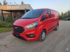 Red Ford Transit Custom 2020 in Pakruojis, with an engine capacity of 2.00 L and mileage of 151 thousand km for 9300 €, photo  on AUTOMOTO.COM.LV