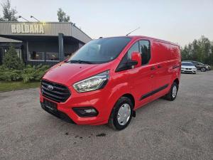 Red Ford Transit Custom 2020 in Pakruojis, with an engine capacity of 2.00 L and mileage of 197 thousand km for 8900 €, photo  on AUTOMOTO.COM.LV