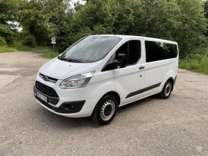 Balts Ford Transit Custom 2013 Telšiai, ar dzinēja tilpumu 2.20 L un nobraukumu 270 tūkst. km par 7600 €, foto  vietnē AUTOMOTO.COM.LV