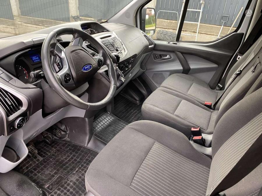 Balts Ford Transit Custom 2013 Telšiai, ar dzinēja tilpumu 2.20 L un nobraukumu 270 tūkst. km par 7600 €, foto 12 vietnē AUTOMOTO.COM.LV