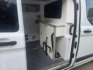 White Ford Transit Custom 2013 in Taurage, with an engine capacity of 2.20 L and mileage of 225 thousand km for 5500 €, photo 11 on AUTOMOTO.COM.LV