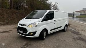 White Ford Transit Custom 2014 in Vilnius, with an engine capacity of 2.20 L and mileage of 230 thousand km for 5200 €, photo 3 on AUTOMOTO.COM.LV