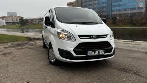 White Ford Transit Custom 2014 in Vilnius, with an engine capacity of 2.20 L and mileage of 230 thousand km for 5200 €, photo 27 on AUTOMOTO.COM.LV