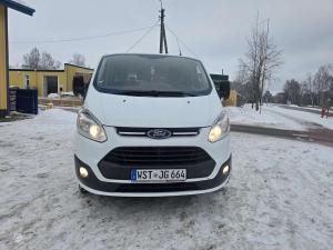 White Ford Transit Custom 2014 in Siauliai, with an engine capacity of 2.20 L and mileage of 279 thousand km for 9450 €, photo 2 on AUTOMOTO.COM.LV