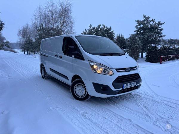 White Ford Transit Custom 2014 in Kaunas, with an engine capacity of 2.20 L and mileage of 264 thousand km for 5350 €, photo 3 on AUTOMOTO.COM.LV