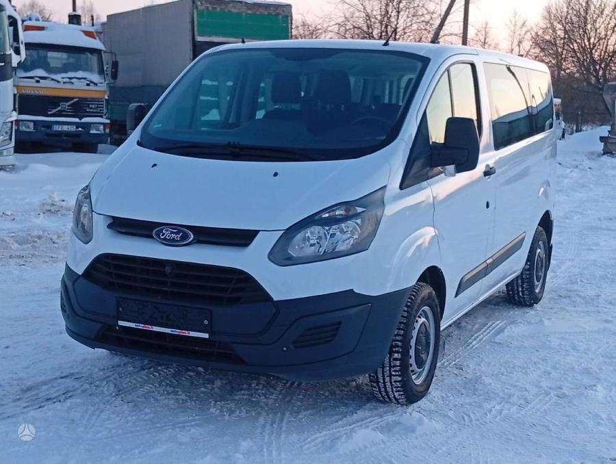 White Ford Transit Custom 2014 in Kedainiai, with an engine capacity of 2.20 L and mileage of 275 thousand km for 10300 €, photo 1 on AUTOMOTO.COM.LV