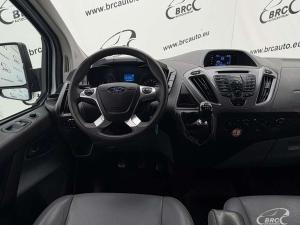White Ford Transit Custom 2014 in Vilnius, with an engine capacity of 2.20 L and mileage of 294 thousand km for 5900 €, photo 14 on AUTOMOTO.COM.LV