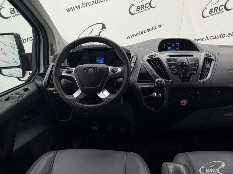 White Ford Transit Custom 2014 in Vilnius, with an engine capacity of 2.20 L and mileage of 294 thousand km for 5900 €, photo 14 on AUTOMOTO.COM.LV