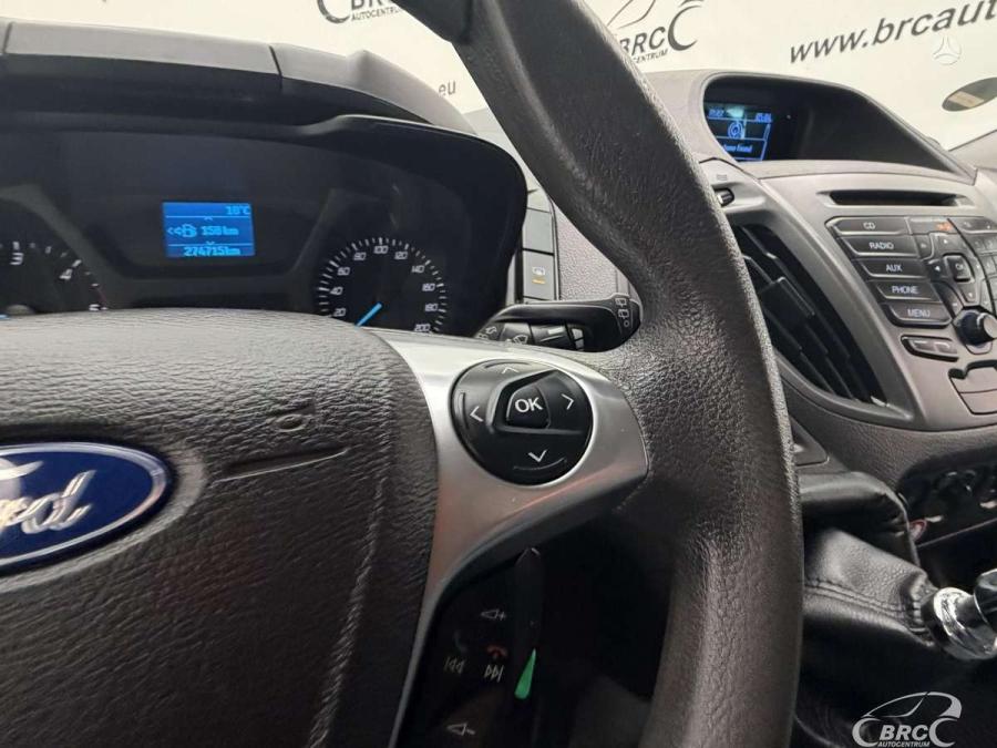 White Ford Transit Custom 2014 in Vilnius, with an engine capacity of 2.20 L and mileage of 294 thousand km for 5900 €, photo 32 on AUTOMOTO.COM.LV
