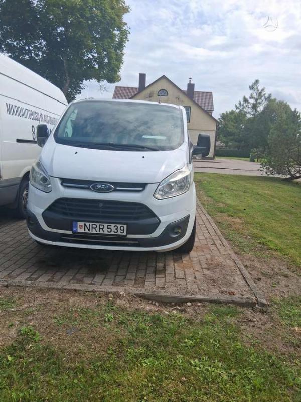 Balts Ford Transit Custom 2014 Rietavas, ar dzinēja tilpumu 2.20 L un nobraukumu 317 tūkst. km par 2999 €, foto 1 vietnē AUTOMOTO.COM.LV