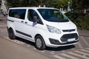 White Ford Transit Custom 2014 in Vilnius, with an engine capacity of 2.20 L and mileage of 389 thousand km for 6500 €, photo 8 on AUTOMOTO.COM.LV