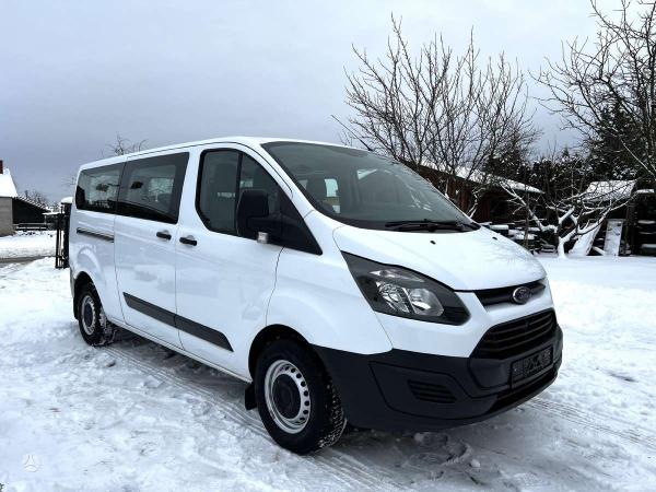 Balts Ford Transit Custom 2015 Ukmergė, ar dzinēja tilpumu 2.20 L un nobraukumu 287 tūkst. km par 9250 €, foto 1 vietnē AUTOMOTO.COM.LV