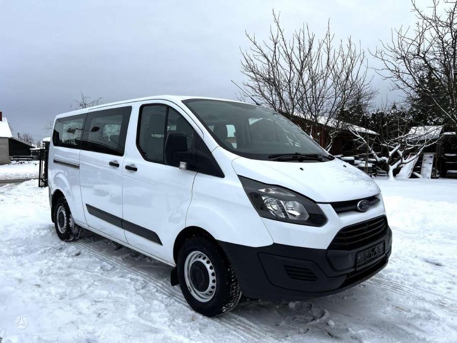 Balts Ford Transit Custom 2015 Ukmergė, ar dzinēja tilpumu 2.20 L un nobraukumu 287 tūkst. km par 9250 €, foto 1 vietnē AUTOMOTO.COM.LV