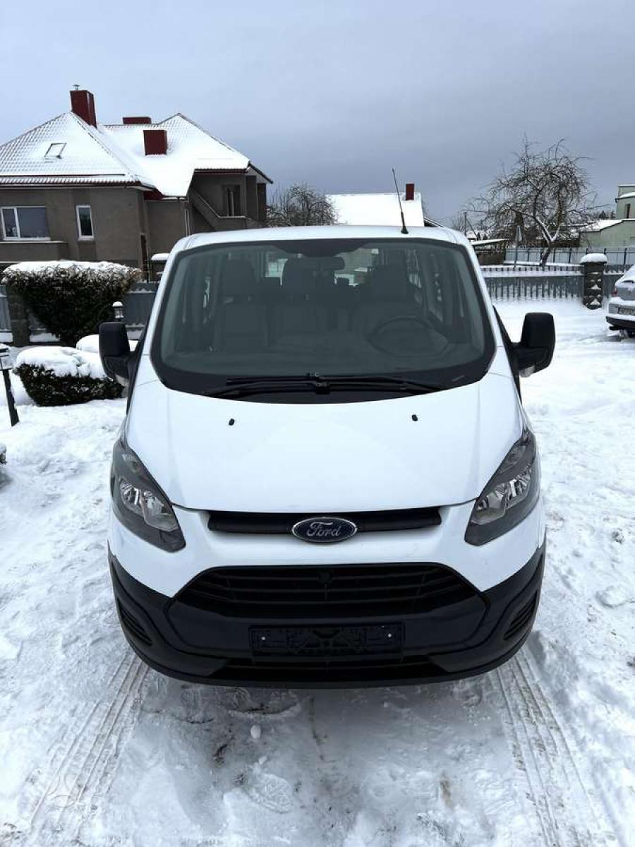 Balts Ford Transit Custom 2015 Ukmergė, ar dzinēja tilpumu 2.20 L un nobraukumu 287 tūkst. km par 9250 €, foto 6 vietnē AUTOMOTO.COM.LV
