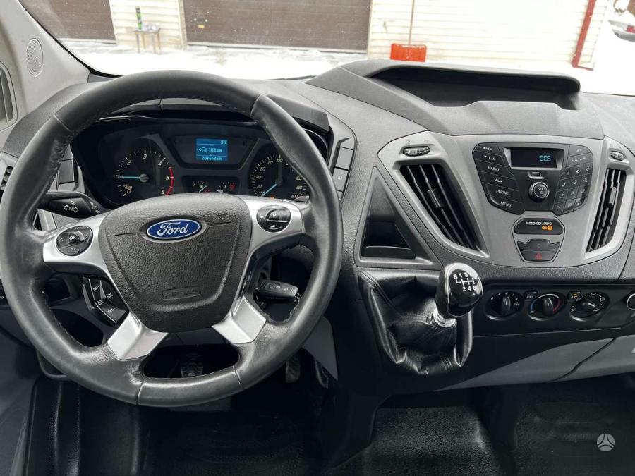 Balts Ford Transit Custom 2015 Ukmergė, ar dzinēja tilpumu 2.20 L un nobraukumu 287 tūkst. km par 9250 €, foto 17 vietnē AUTOMOTO.COM.LV