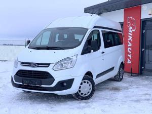 Balts Ford Transit Custom 2015 Kėdainiai, ar dzinēja tilpumu 2.20 L un nobraukumu 245 tūkst. km par 12499 €, foto  vietnē AUTOMOTO.COM.LV
