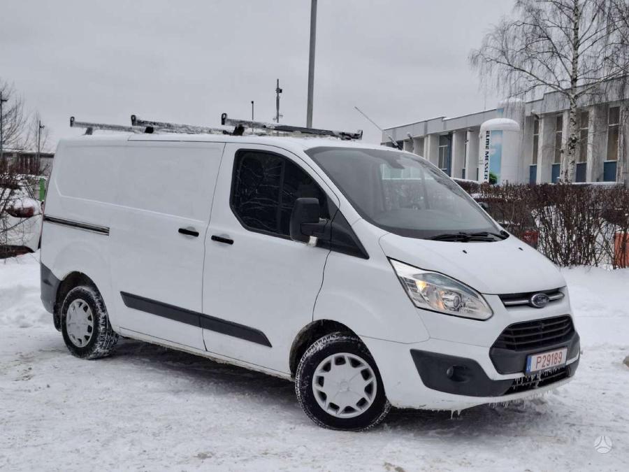 Balts Ford Transit Custom 2015 Viļņa, ar dzinēja tilpumu 2.20 L un nobraukumu 192 tūkst. km par 6200 €, foto 1 vietnē AUTOMOTO.COM.LV
