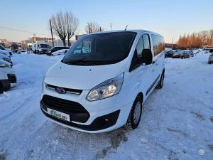Balts Ford Transit Custom 2015 Klaipėda, ar dzinēja tilpumu 2.20 L un nobraukumu 170 tūkst. km par 12290 €, foto  vietnē AUTOMOTO.COM.LV
