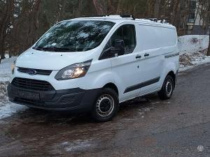 Balts Ford Transit Custom 2015 Viļņa, ar dzinēja tilpumu 2.20 L un nobraukumu 280 tūkst. km par 4000 €, foto  vietnē AUTOMOTO.COM.LV