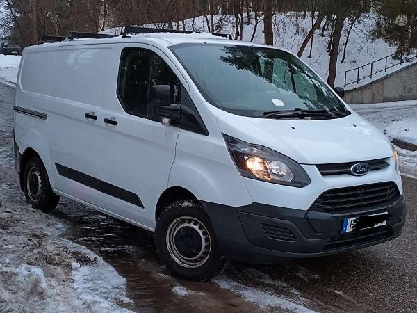 White Ford Transit Custom 2015 in Vilnius, with an engine capacity of 2.20 L and mileage of 280 thousand km for 4000 €, photo 2 on AUTOMOTO.COM.LV