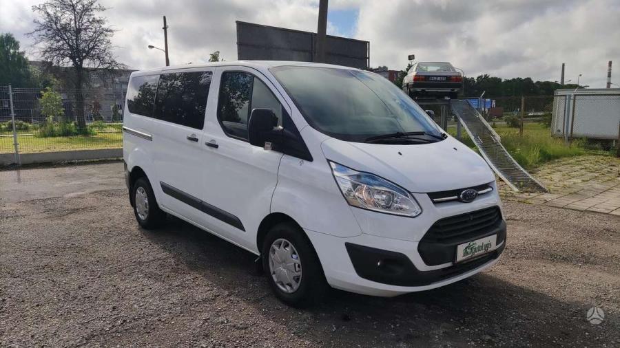 Balts Ford Transit Custom 2015 Klaipėda, ar dzinēja tilpumu 2.20 L un nobraukumu 170 tūkst. km par 11590 €, foto 1 vietnē AUTOMOTO.COM.LV