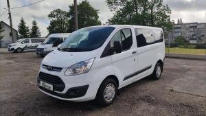 Balts Ford Transit Custom 2015 Klaipėda, ar dzinēja tilpumu 2.20 L un nobraukumu 170 tūkst. km par 11590 €, foto 5 vietnē AUTOMOTO.COM.LV