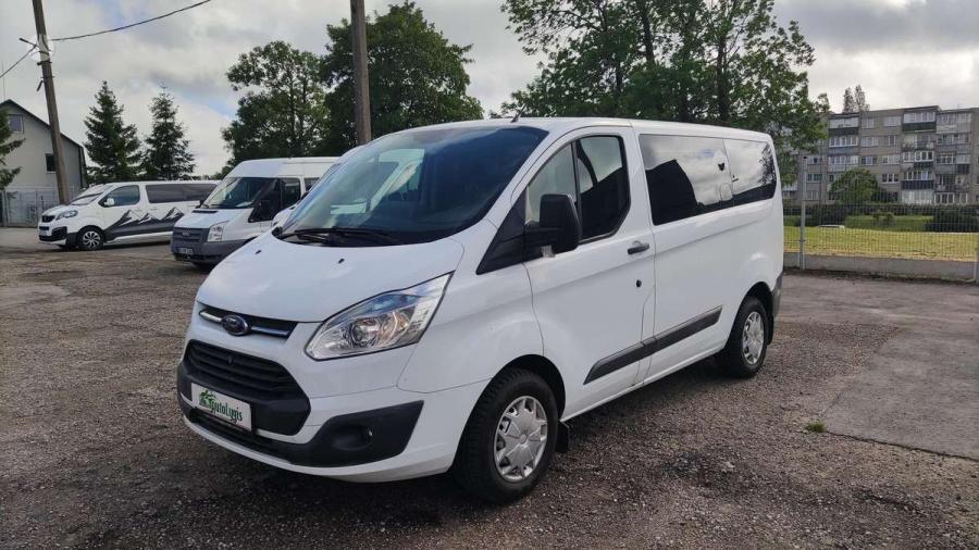 Balts Ford Transit Custom 2015 Klaipėda, ar dzinēja tilpumu 2.20 L un nobraukumu 170 tūkst. km par 11590 €, foto 5 vietnē AUTOMOTO.COM.LV