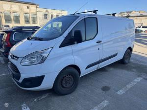 White Ford Transit Custom 2015 in Vilnius, with an engine capacity of 2.20 L and mileage of 246 thousand km for 5000 €, photo  on AUTOMOTO.COM.LV