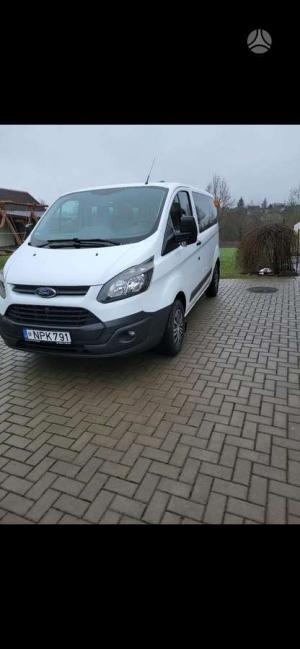 White Ford Transit Custom 2016 in Kedainiai, with an engine capacity of 2.20 L and mileage of 251 thousand km for 11800 €, photo  on AUTOMOTO.COM.LV