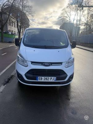 White Ford Transit Custom 2016 in Vilnius, with an engine capacity of 2.20 L and mileage of 156 thousand km for 9950 €, photo  on AUTOMOTO.COM.LV