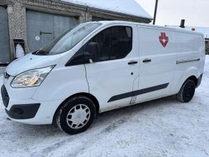 White Ford Transit Custom 2016 in Taurage, with an engine capacity of 2.00 L and mileage of 285 thousand km for 5800 €, photo 9 on AUTOMOTO.COM.LV