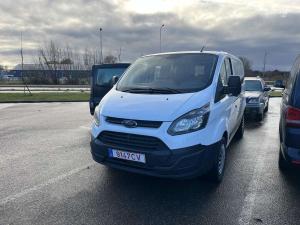 White Ford Transit Custom 2016 in Ukmerge, with an engine capacity of 2.20 L and mileage of 248 thousand km for 9950 €, photo 2 on AUTOMOTO.COM.LV