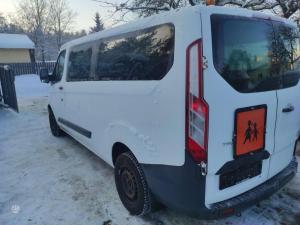 White Ford Transit Custom 2016 in Vilnius, with an engine capacity of 2.00 L and mileage of 233 thousand km for 10700 €, photo 5 on AUTOMOTO.COM.LV