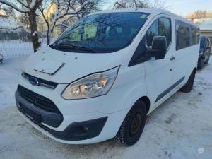 White Ford Transit Custom 2016 in Vilnius, with an engine capacity of 2.00 L and mileage of 233 thousand km for 10700 €, photo 8 on AUTOMOTO.COM.LV