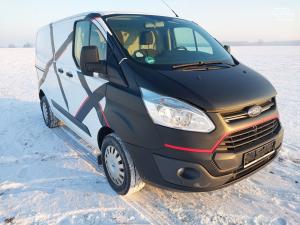 White Ford Transit Custom 2016 in Marijampole, with an engine capacity of 2.00 L and mileage of 157 thousand km for 6999 €, photo 2 on AUTOMOTO.COM.LV