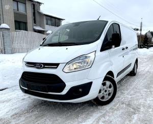 White Ford Transit Custom 2016 in Panevezys, with an engine capacity of 2.20 L and mileage of 126 thousand km for 7750 €, photo 3 on AUTOMOTO.COM.LV