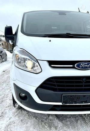 White Ford Transit Custom 2016 in Panevezys, with an engine capacity of 2.20 L and mileage of 126 thousand km for 7750 €, photo 37 on AUTOMOTO.COM.LV