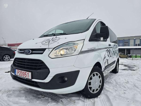 Balts Ford Transit Custom 2016 Kauņa, ar dzinēja tilpumu 2.20 L un nobraukumu 281 tūkst. km par 10650 €, foto 7 vietnē AUTOMOTO.COM.LV