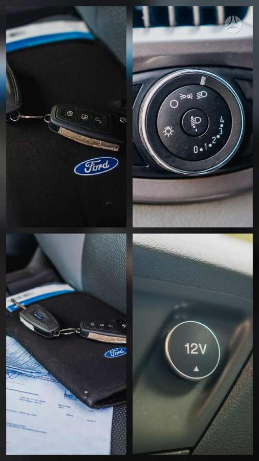 Белый Форд Транзит Кастом 2016 в Каунас, объемом двигателя 2.20 л и пробегом 281 тыс. км за 10650 €, фото 22 на AUTOMOTO.COM.LV